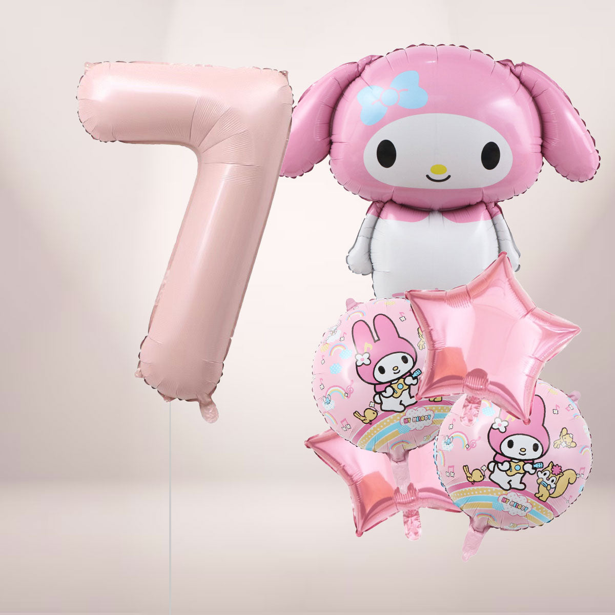 My Melody Jumbo Number Balloon - Party Supplies Balloons SG – Kidz ...