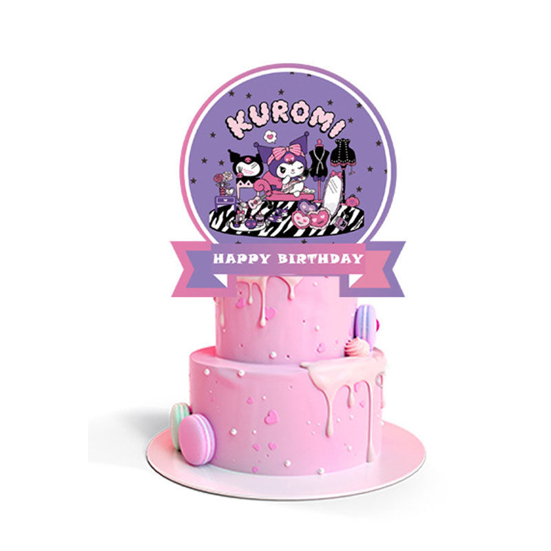 Kuromi Cake Topper | Kuromi Party Supplies Singapore - Kidz Party Store