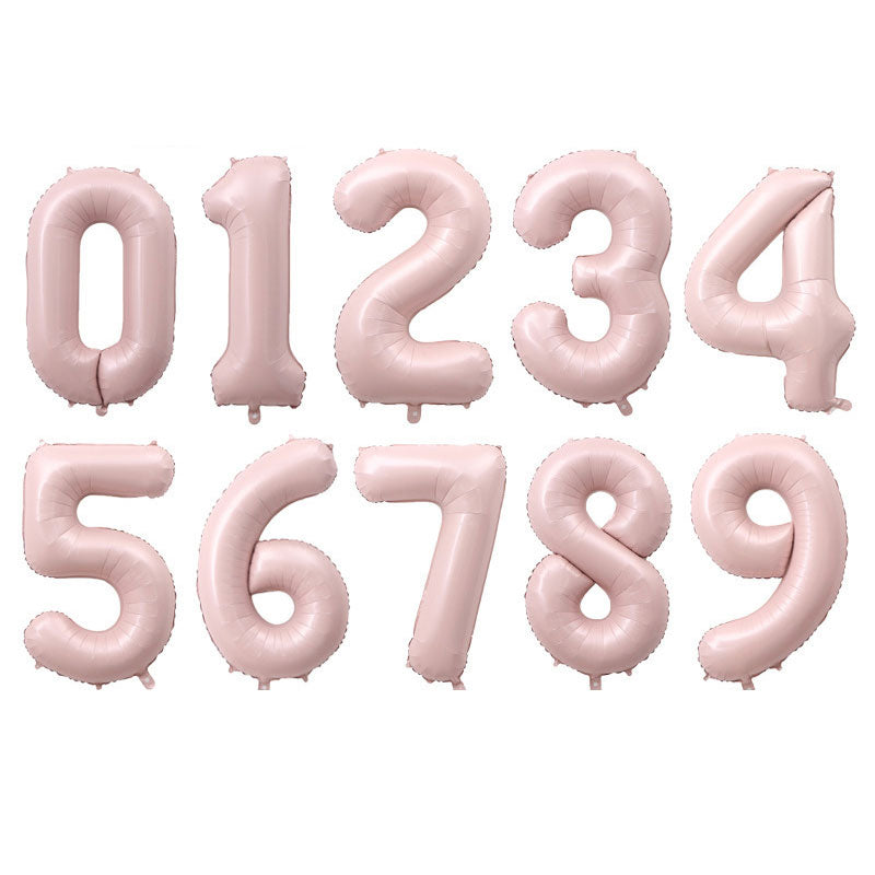 40" Pastel Pink Jumbo Number Helium Balloons - Balloon Delivery ...