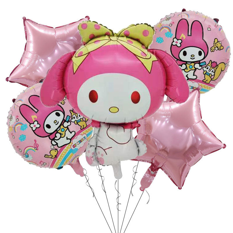 My Melody Pink Balloon Bouquet | Birthday Helium Balloons Singapore ...