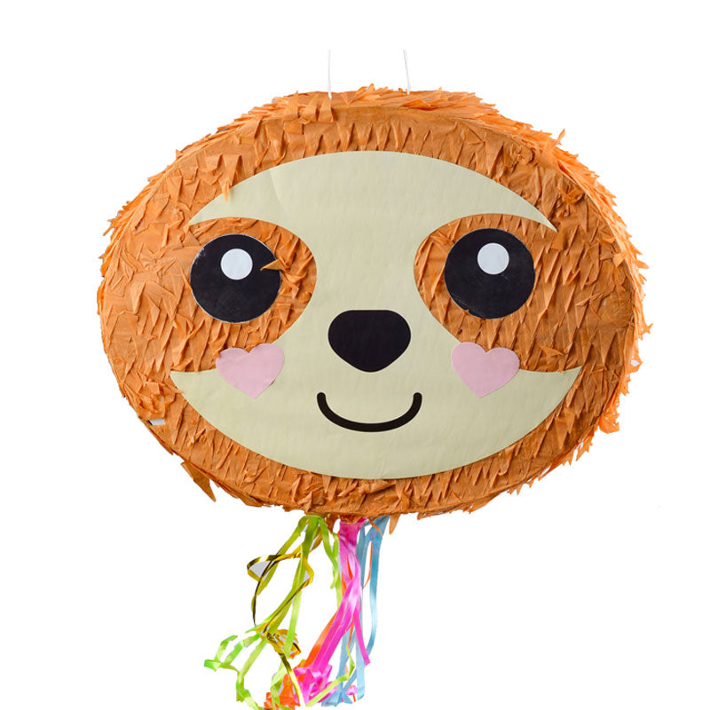 Sloth Head Shaped Pinata | Party Activities, Birthday Decoration – Kidz ...