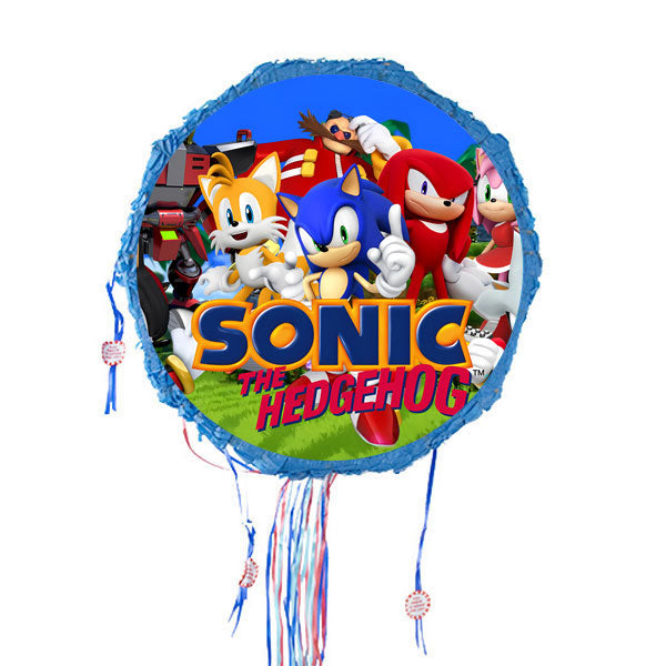 Sonic the Hedgehog Pinata | Birthday Party Supplies, Tails Knuckles ...