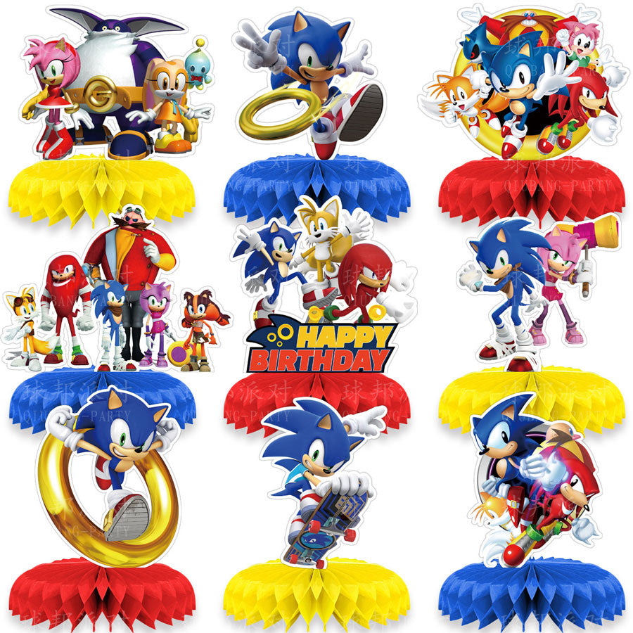 Sonic the Hedgehog Table Centerpiece Decorating Kit | Party Stuff ...