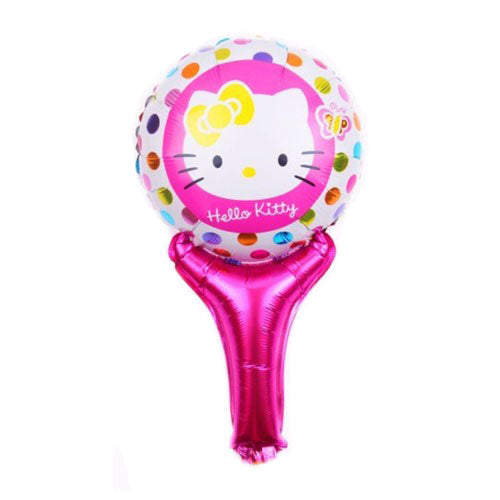 12" Hello Kitty Handheld Balloon | Hello Kitty Balloons Singapore ...