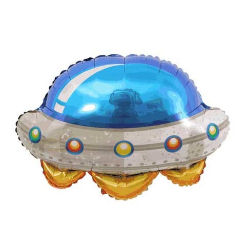 25" Alien SpaceShip Balloon | Outer Space Astronaut Balloons Singapore ...