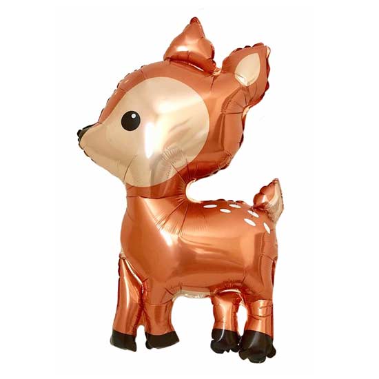 39" Deer Foil Balloon | Animal Party Balloons Singapore – Kidz Party Store