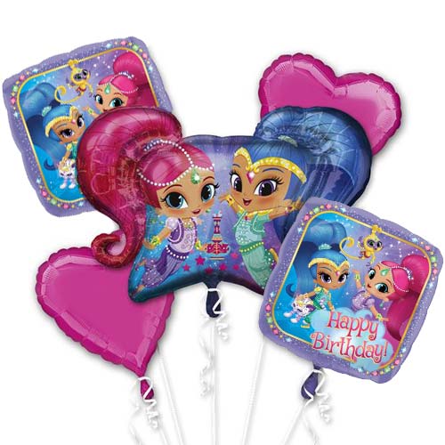 Shimmer & Shine Balloons - Birthday Party Decorations with balloons ...