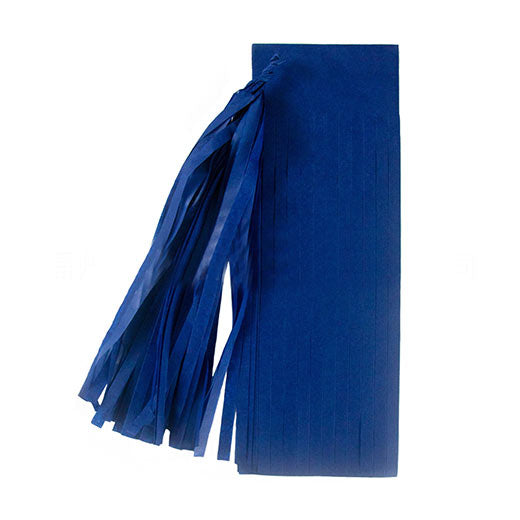 Dark Blue Party Paper Tassels - Dessert Table Backdrop Decoration ...