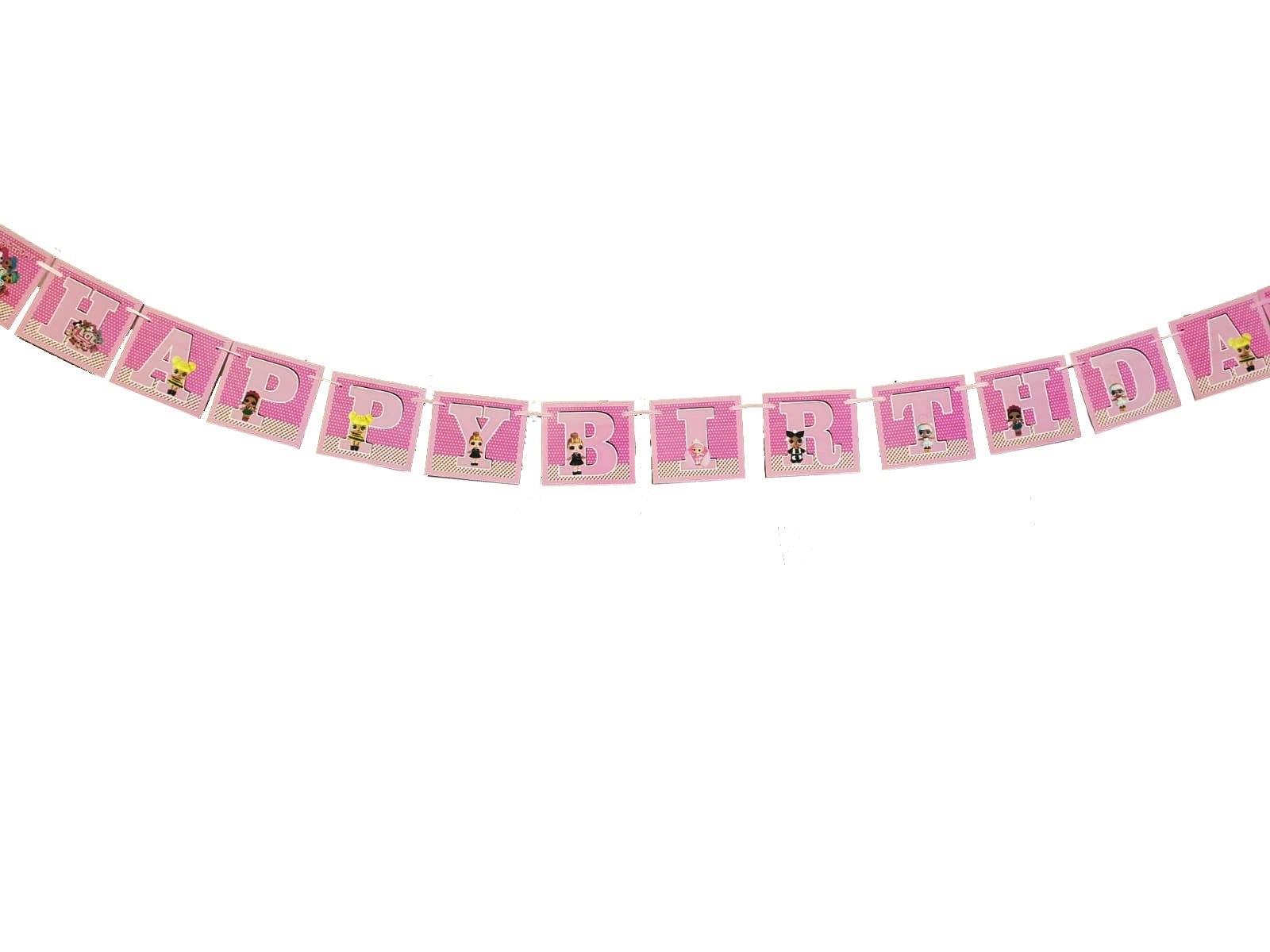 LOL Surprise Shaped Birthday Banner | Singapore Party Supplies Stuff ...