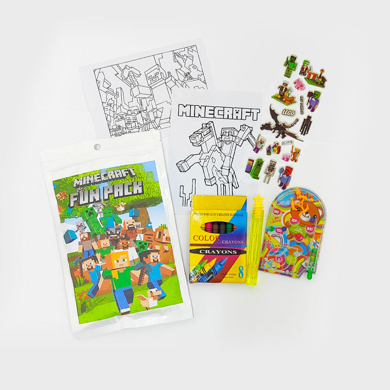 Minecraft Game Party Fun Pack |Gift Favour, Party Souvenir, Door Gifts ...