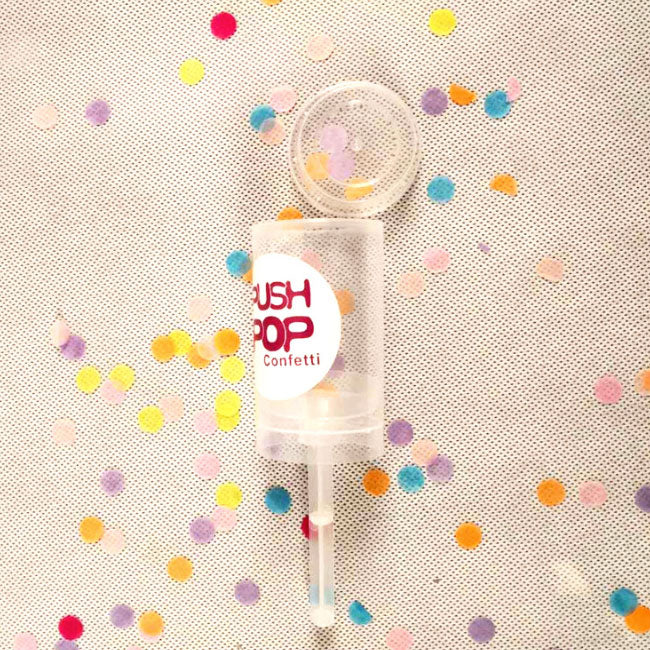 PUSH POP CONFETTI - great fun must-have kit for any event – Kidz Party ...